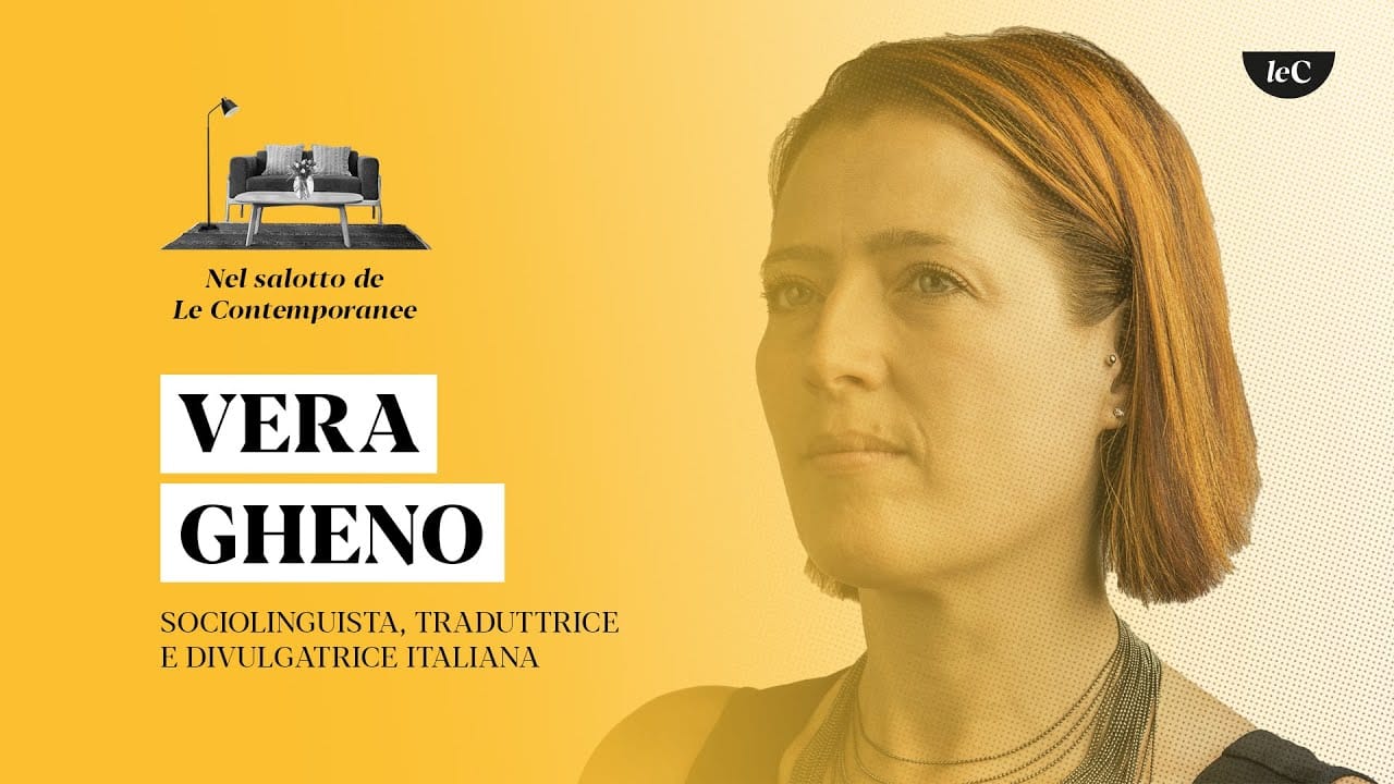 Vera Gheno "Nel salotto de Le Contemporanee - Le Contemporanee